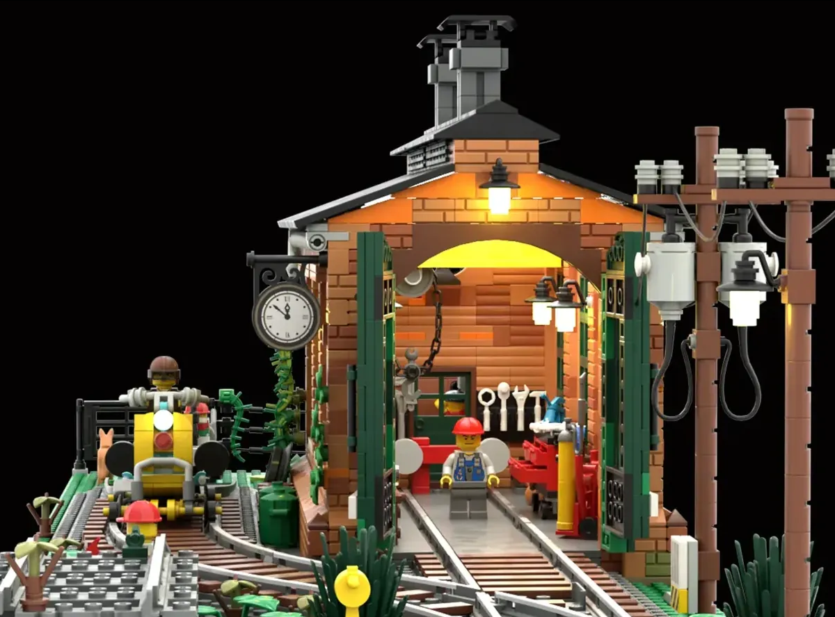 LEGO Ideas' second 2022 review gains train project