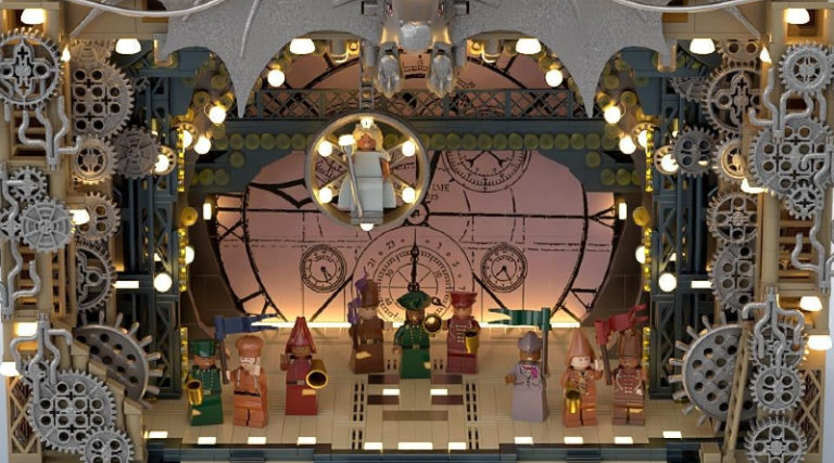 Relive the joy of the West End theatres in this 'Wicked' musical LEGO build