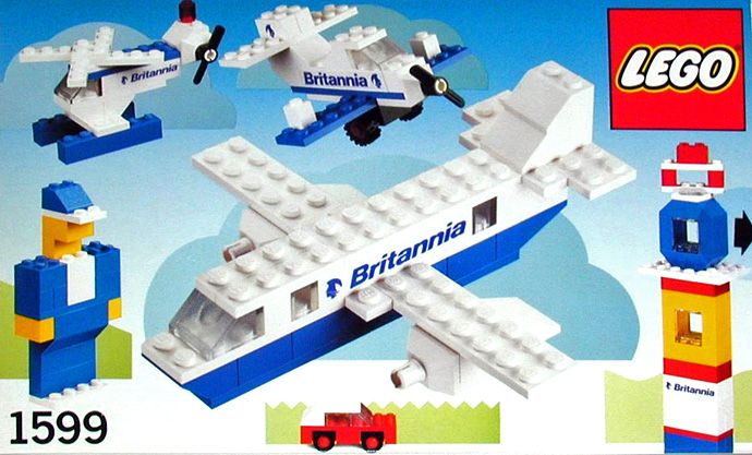 Set LEGO de avión de pasajeros 1599