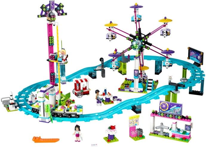 Every official LEGO roller coaster model ever made