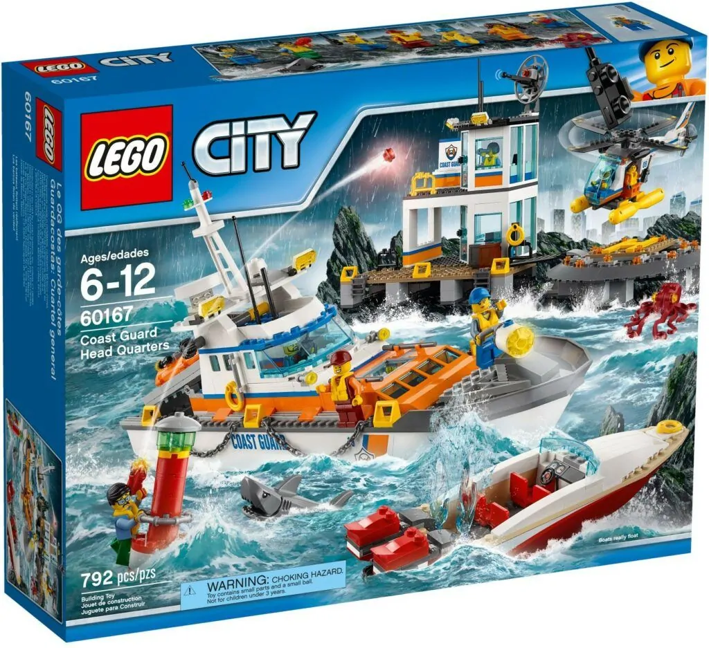 LEGO City Ryktene fra 2026 inkluderer kystvakt og snøbrøyte