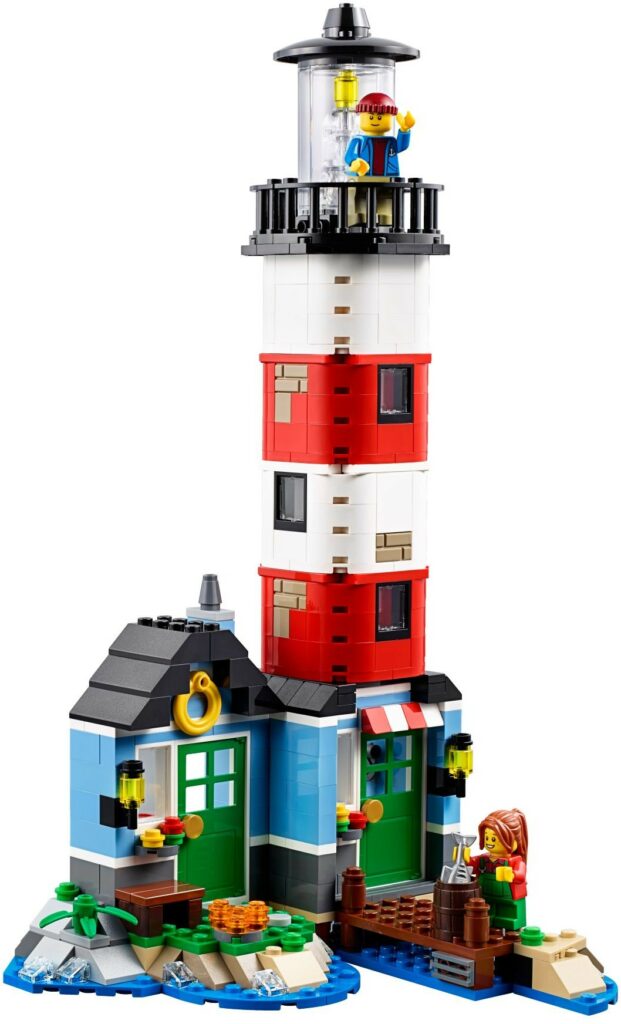 LEGO lighthouses are surprisingly innovative