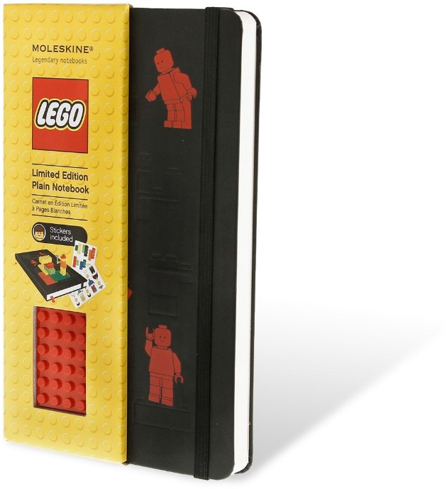 5001129 Moleskine notebook red brick, plain, large LEGO Set