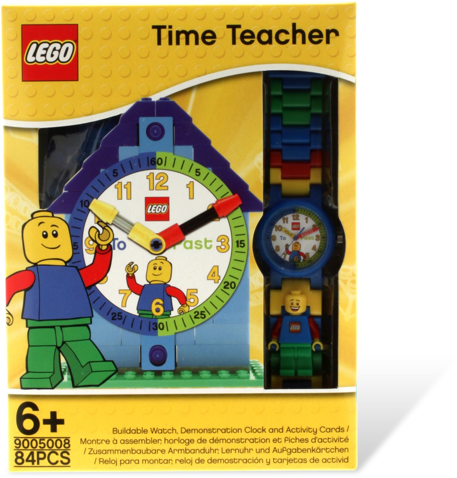 Time-Teacher Minifigure Watch & Clock LEGO Set, Deals & Reviews