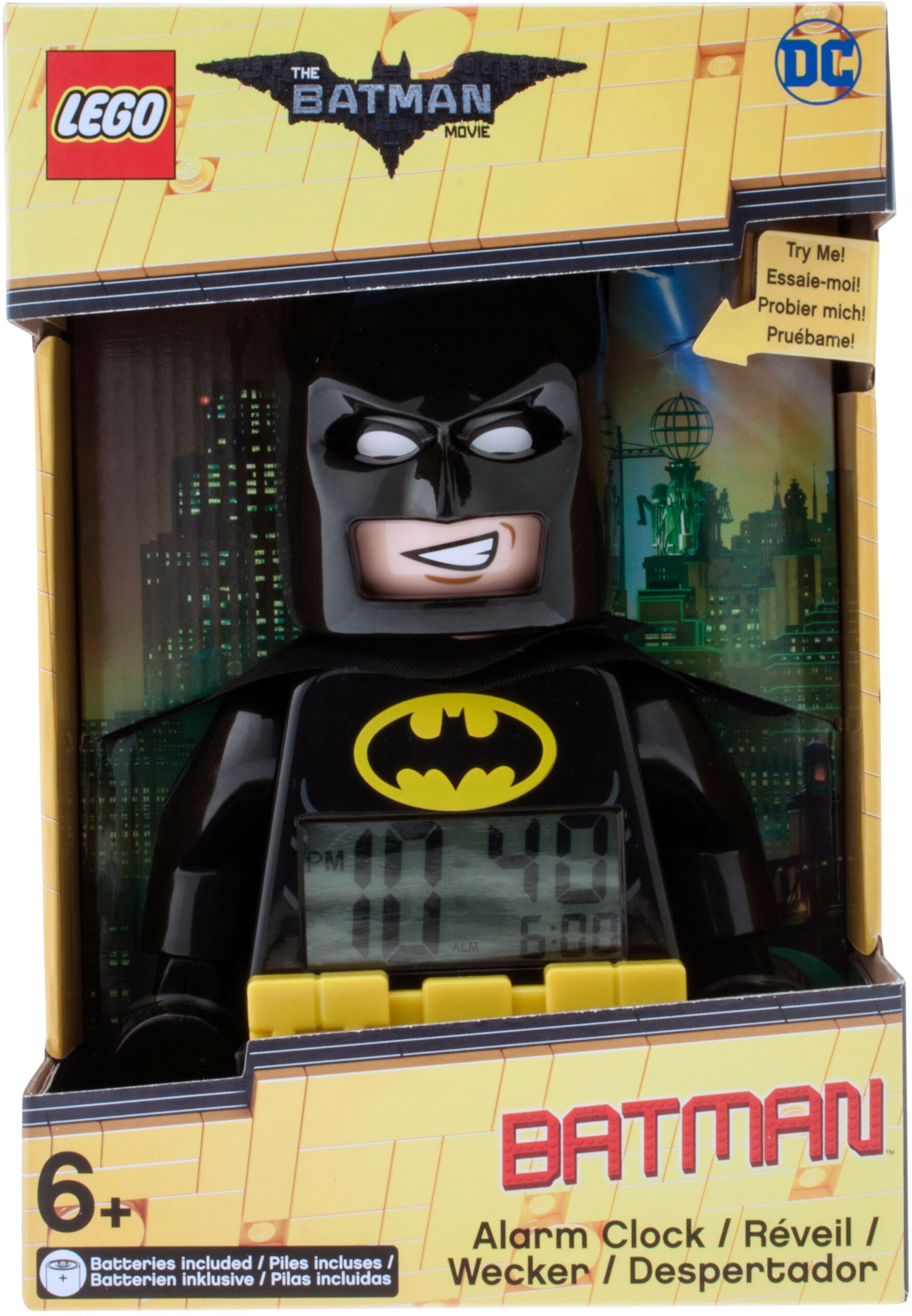 Batman Minifigure Alarm Clock LEGO Set, Deals & Reviews