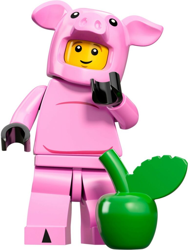 Every open-mouth LEGO animal costume ahead of Series 28