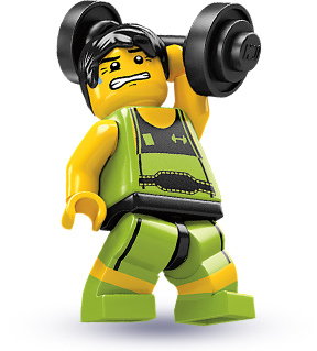 Weightlifter LEGO Set, Deals & Reviews