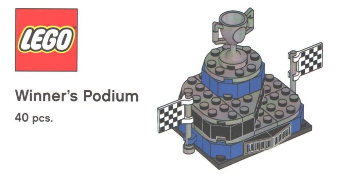 Winner's Podium LEGO Set, Deals & Reviews