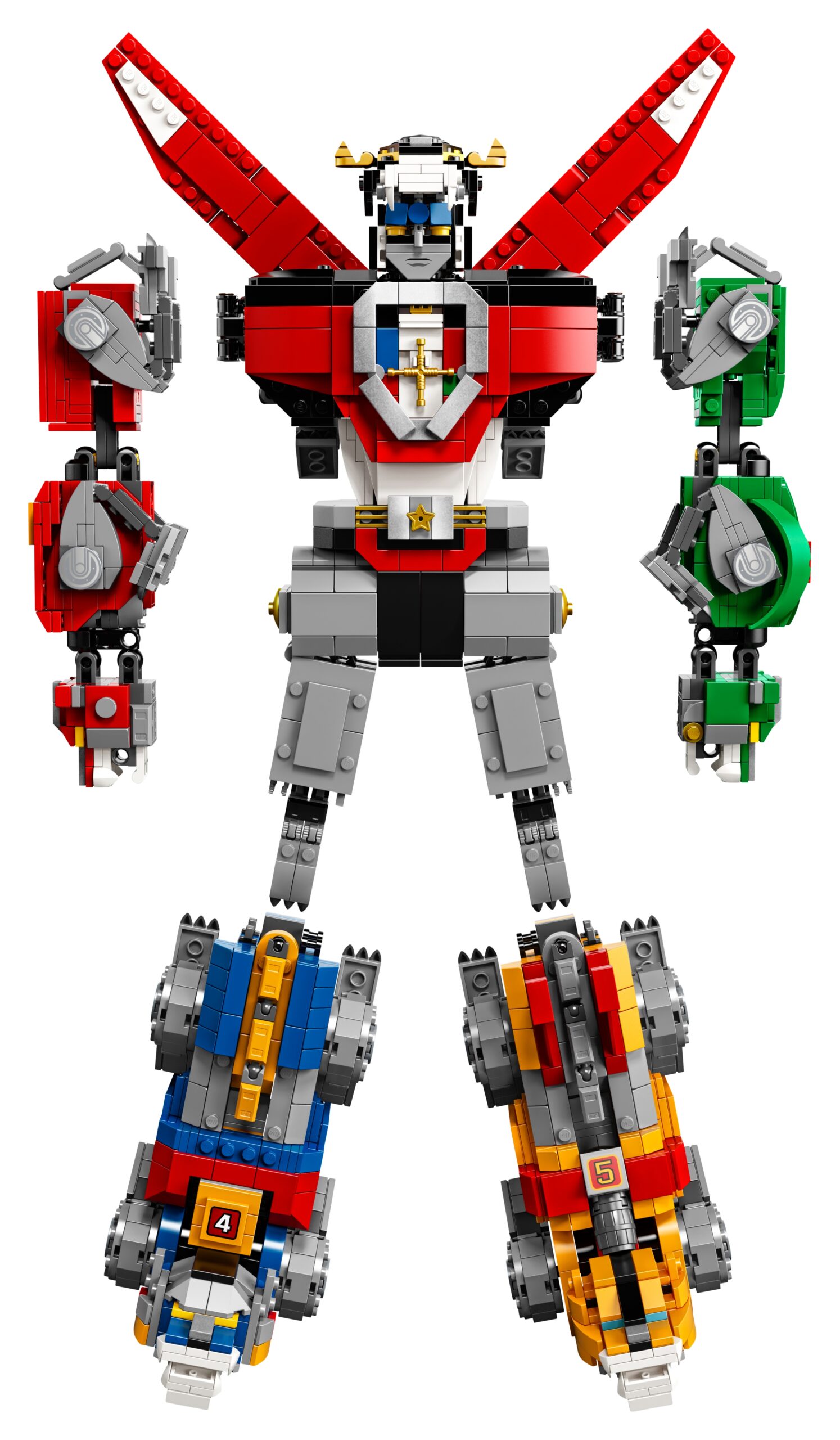 LEGO Ideas Voltron designer compares to NINJAGO mech