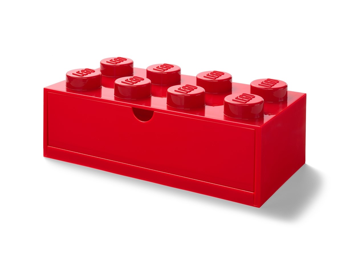 8 Stud Red Desk Drawer LEGO Set, Deals & Reviews