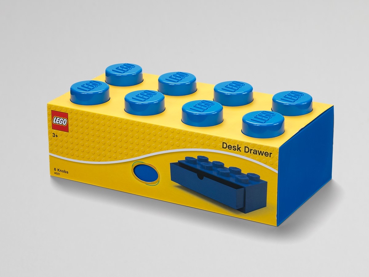 5005891 8 Stud Blue Desk Drawer LEGO Set