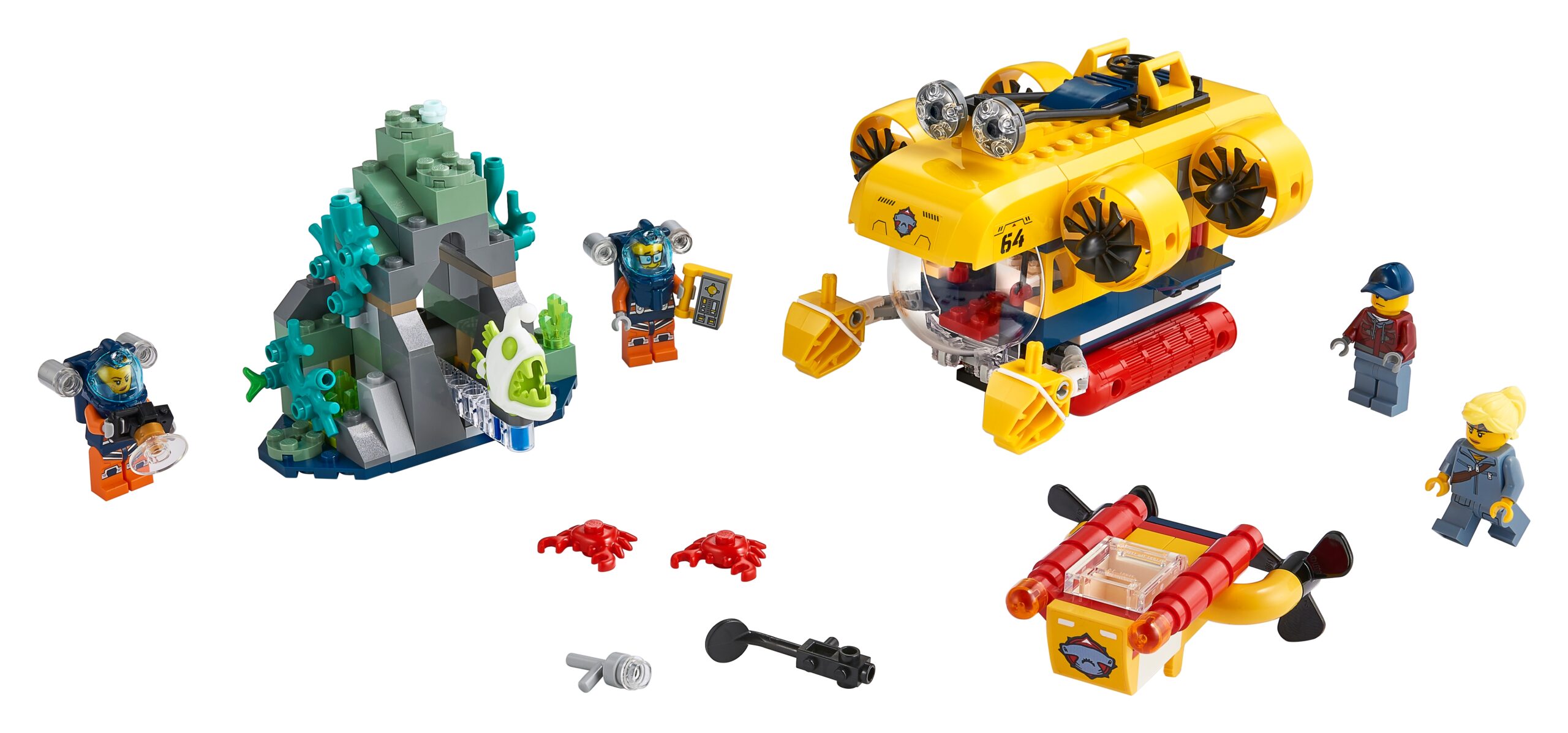 Submarino de exploración oceánica LEGO: ofertas y reseñas