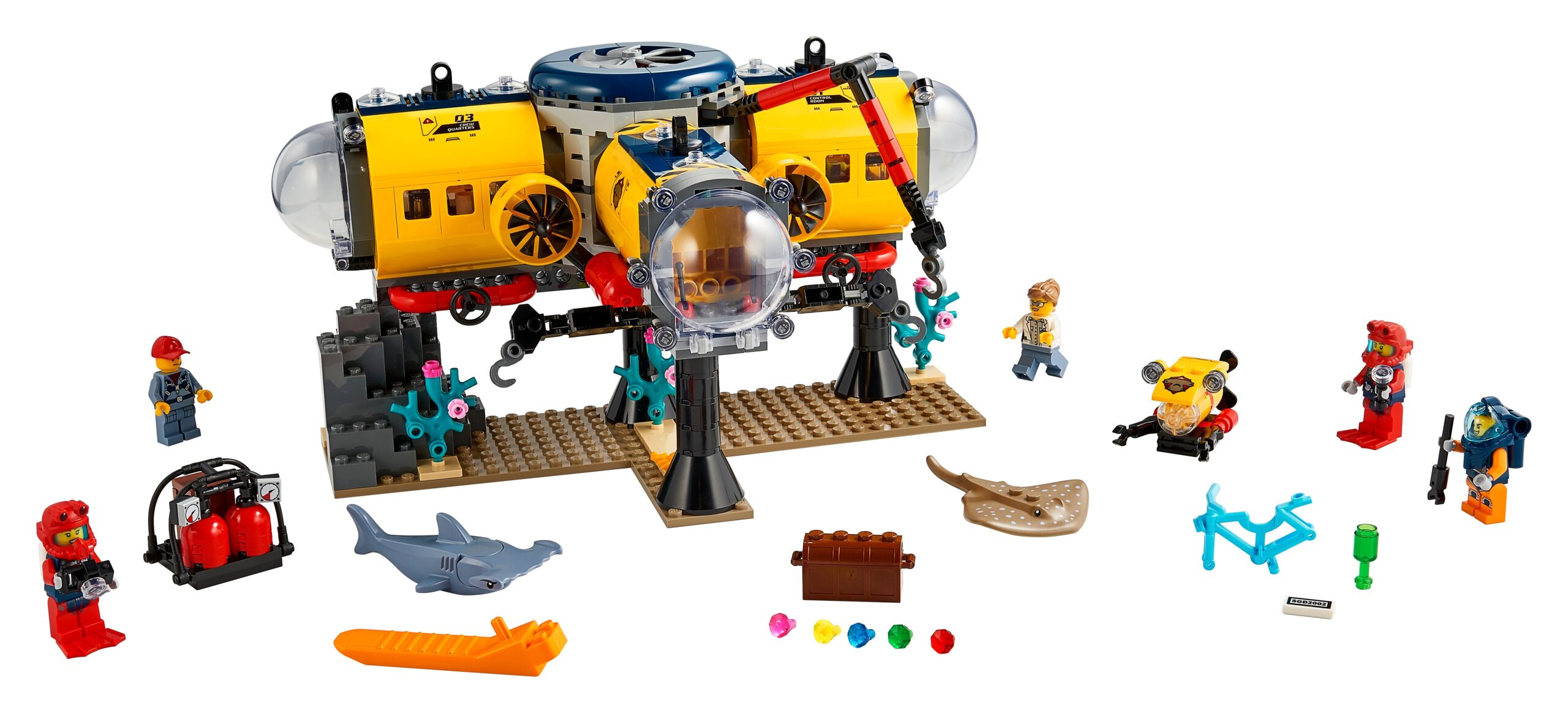 Coffret LEGO Ocean Exploration Base, offres et avis