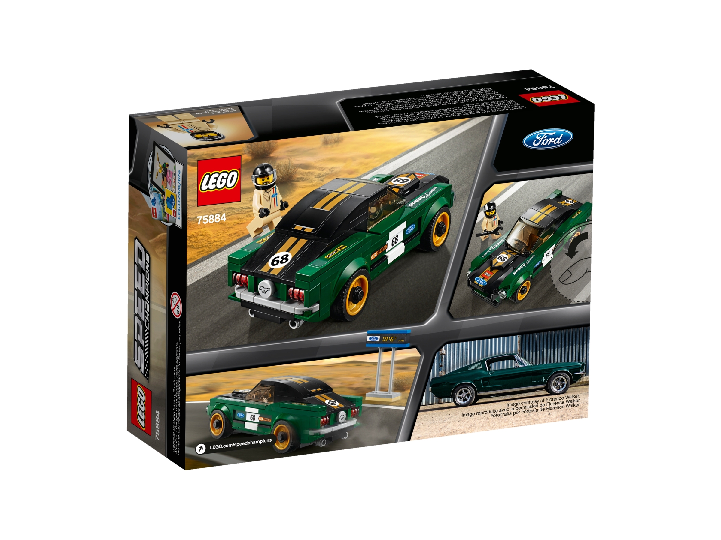 75884 1968 Ford Mustang Fastback LEGO Set