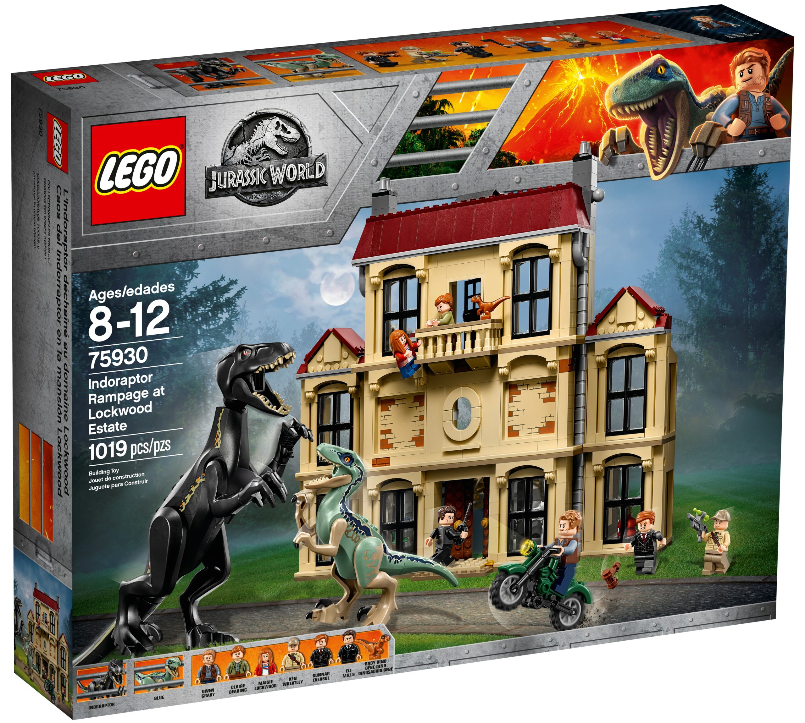 75930 Indoraptor Rampage at Lockwood Estate LEGO Set, Deals & Reviews