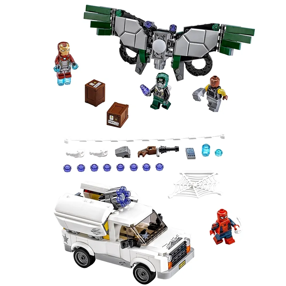 The evolution of LEGO Spider-Man for the 60th anniversary
